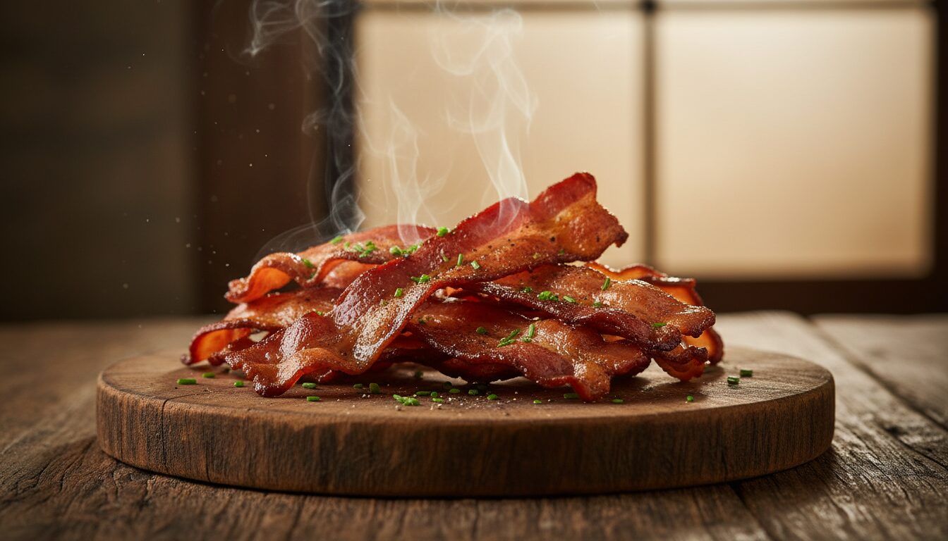 Le bacon croustillant : un plaisir mondial irrésistible